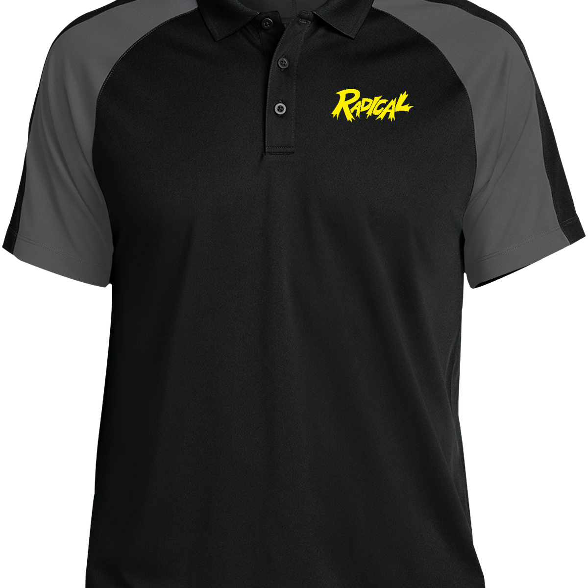 Radical Tournament Polo Black/Gray – Inside Bowling