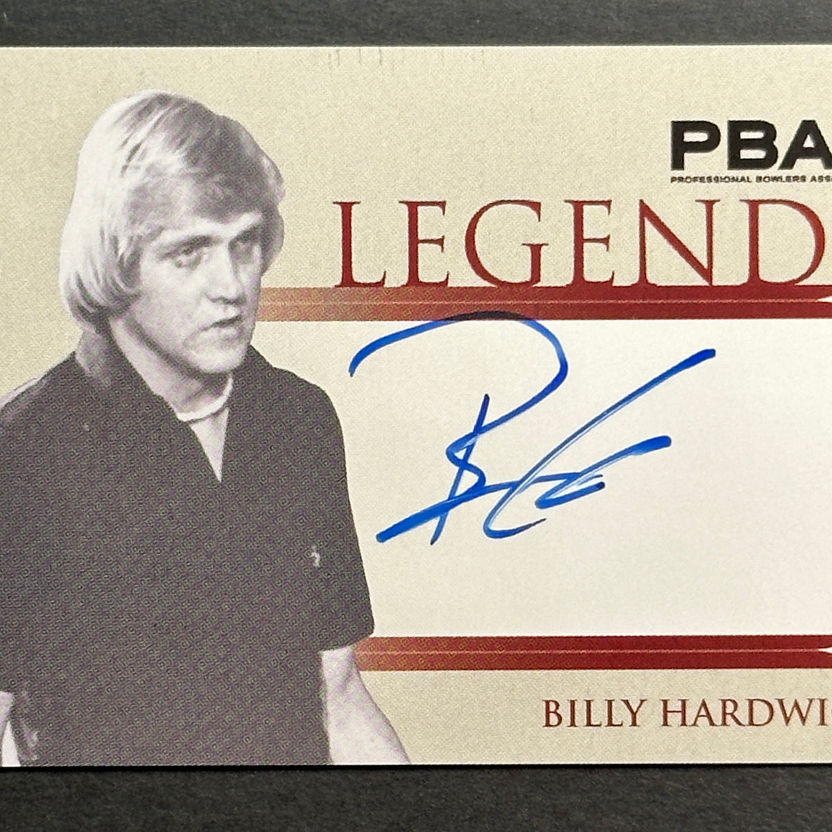 Billy Hardwick 2008 Rittenhouse PBA Legends Autograph Bowling Card ...