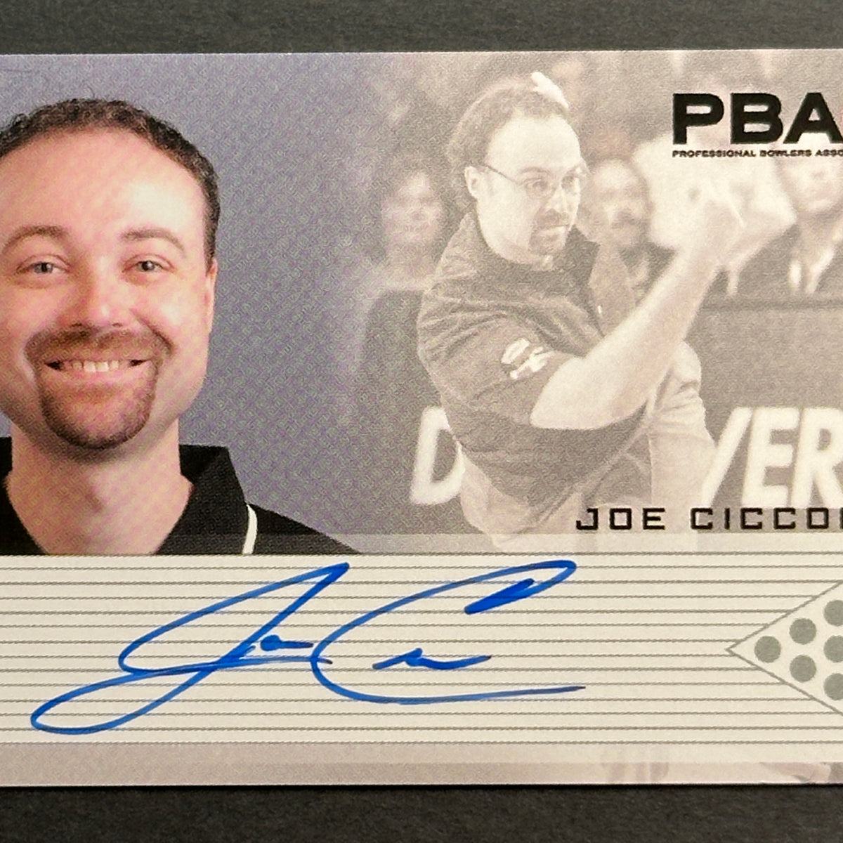 Joe Ciccone 2007 Rittenhouse Signature Moments PBA Autograph Bowling C ...