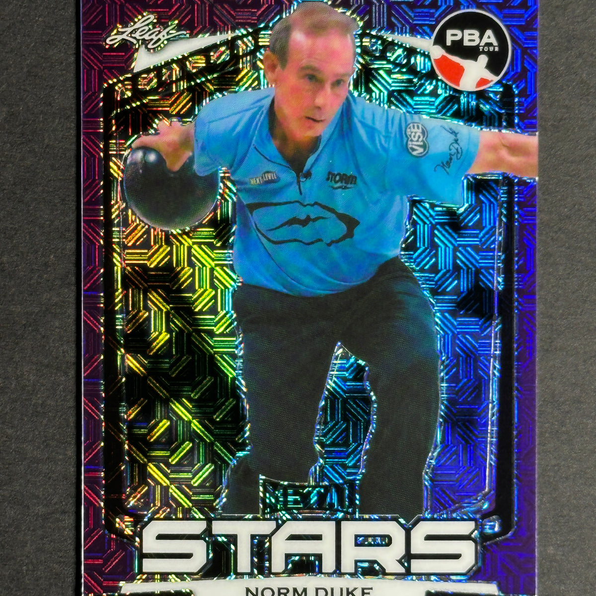 2024 Leaf Metal Stars PBA Trading Card Norm Duke Purple Refractor /6 ...