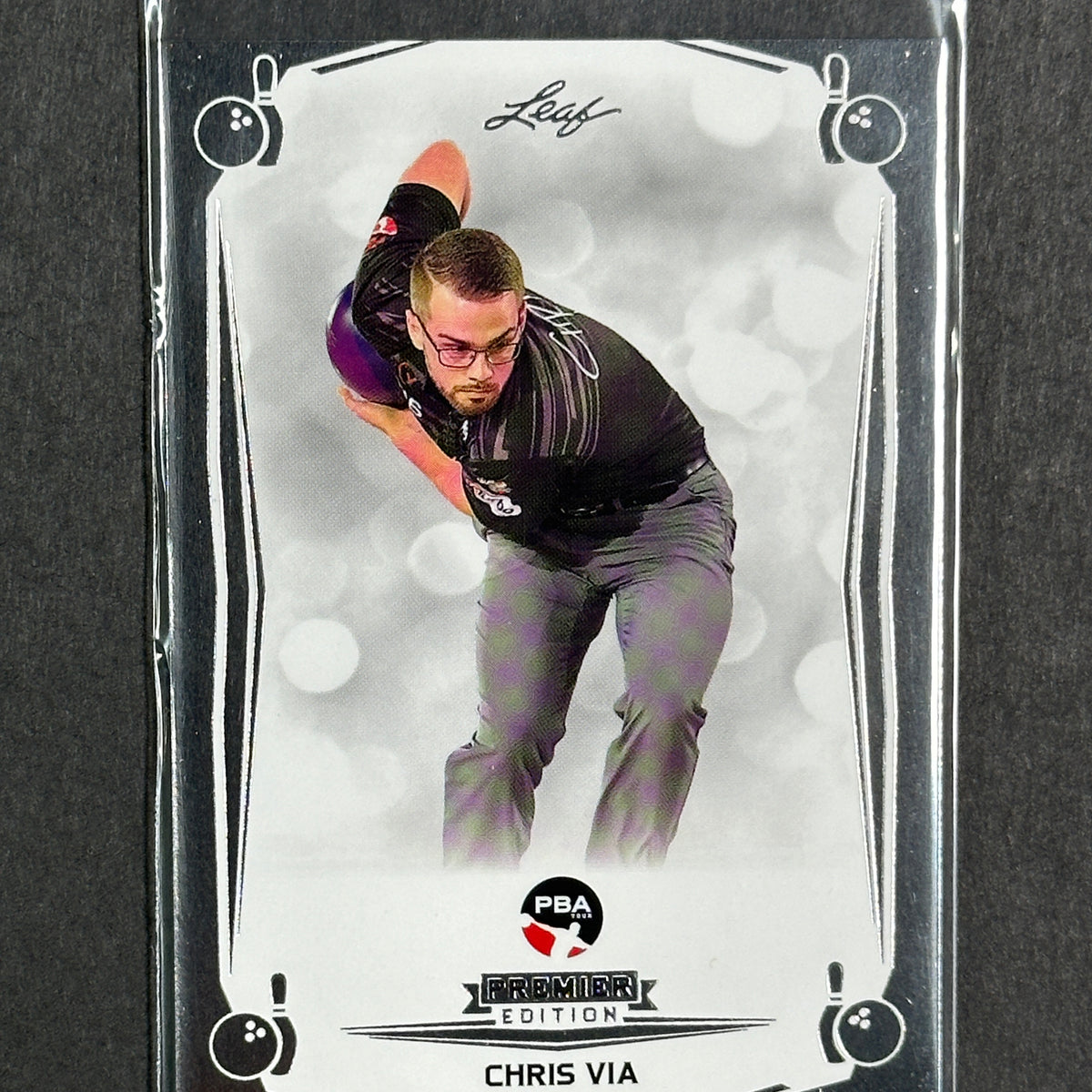2023 Leaf PBA Premier Trading Card Chris Via – Inside Bowling