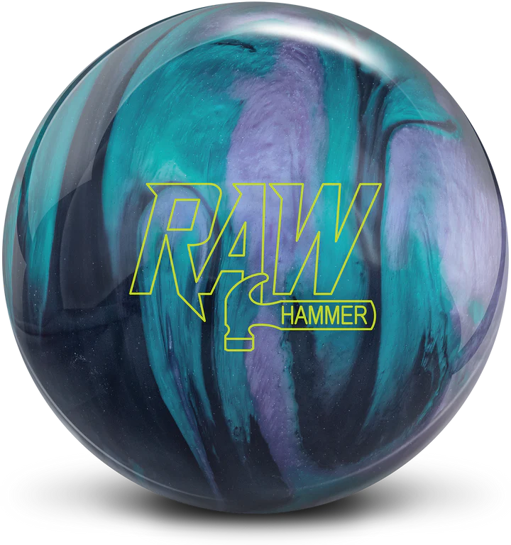 Hammer Raw Hammer - Black / Purple / Teal – Inside Bowling