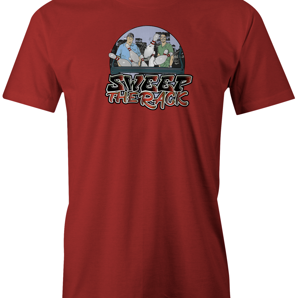 Sweep the Rack Podcast Classic Tee – Inside Bowling