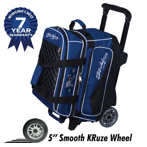 KR Strikeforce Royal Flush Double Roller Bowling Bag – Inside Bowling