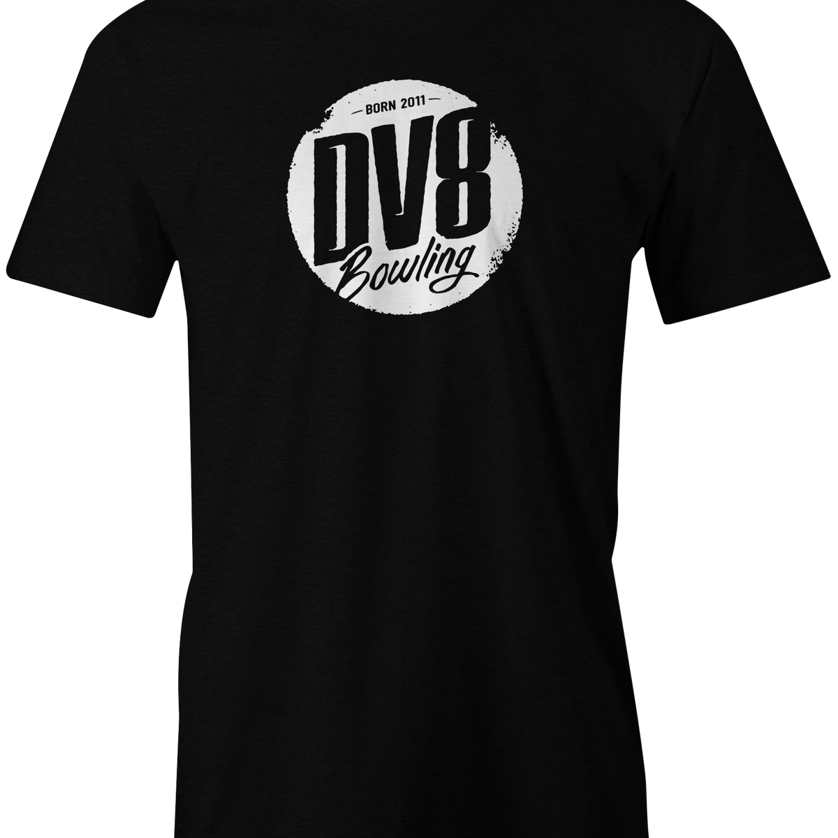 DV8 Classic White Logo Tee – Inside Bowling